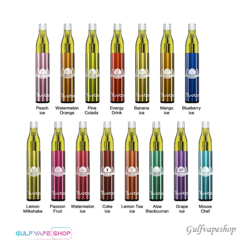 YUOTO MINI BAR DISPOSABLE VAPE (1200 Puffs) IN DUBAI - Gulfvapeshop