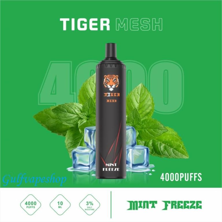 BEST TIGER MESH DISPOSABLE VAPE (4000 Puffs) IN DUBAI UAE