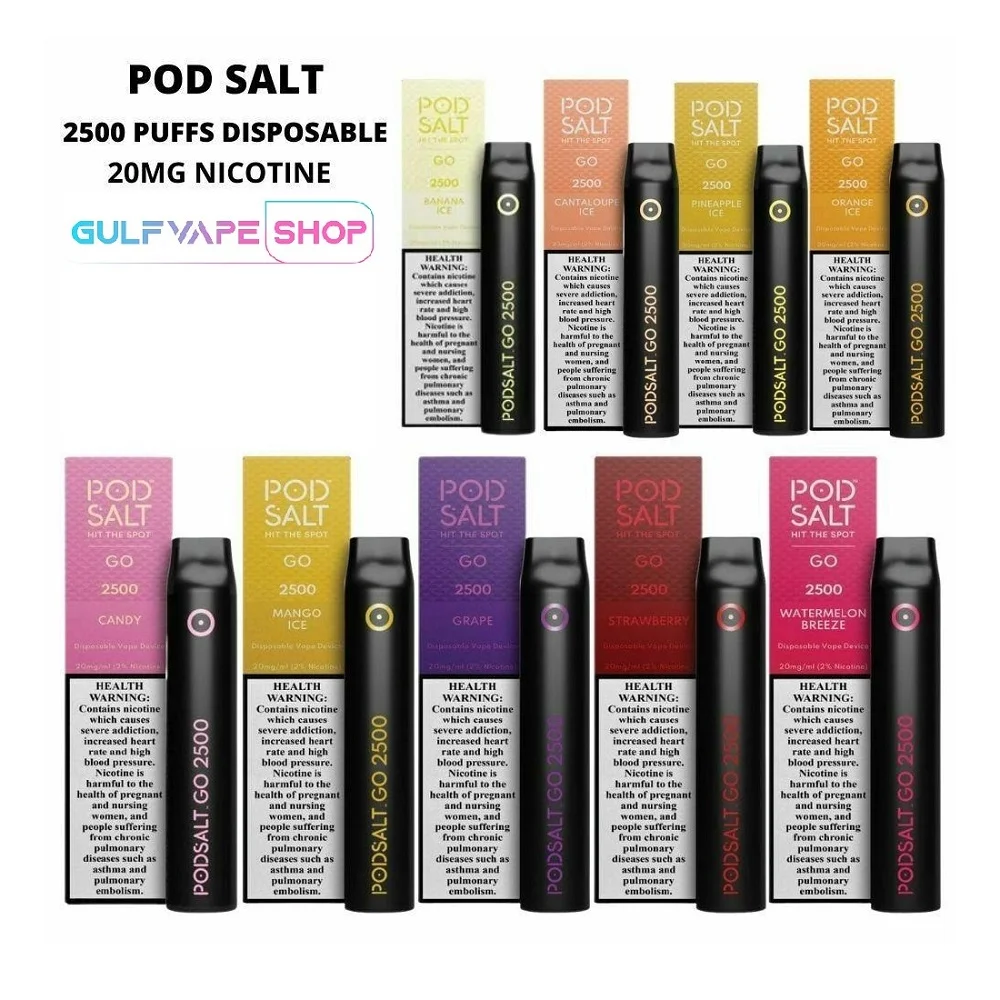 BEST POD SALT GO DISPOSABLE (2500 Puffs) IN DUBAI UAE