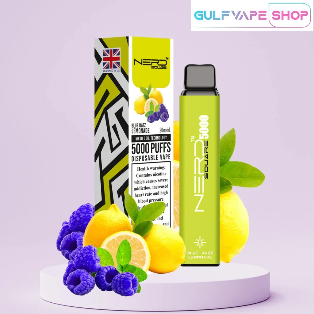 BEST NERD SQUARE (5000 PUFFS) DISPOSABLE IN DUBAI