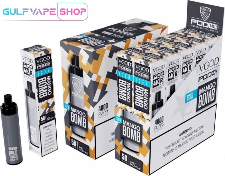 VGOD POD 4K DISPOSABLE VAPE IN DUBAI - Gulfvapeshop