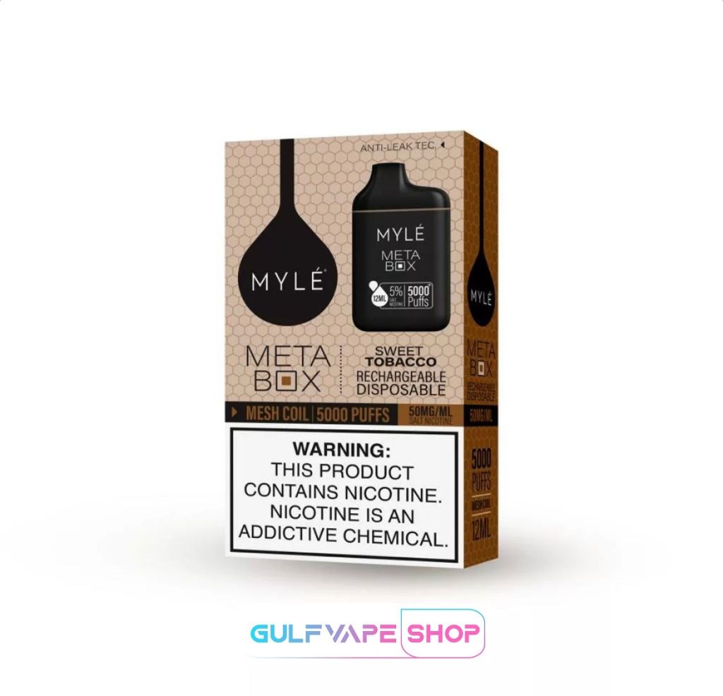 BEST MYLE META BOX DISPOSABLE DEVICE 5000 PUFFS IN DUBAI UAE