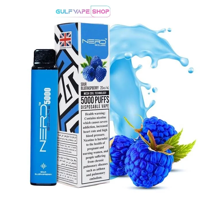 BEST NERD SQUARE (5000 PUFFS) DISPOSABLE IN DUBAI