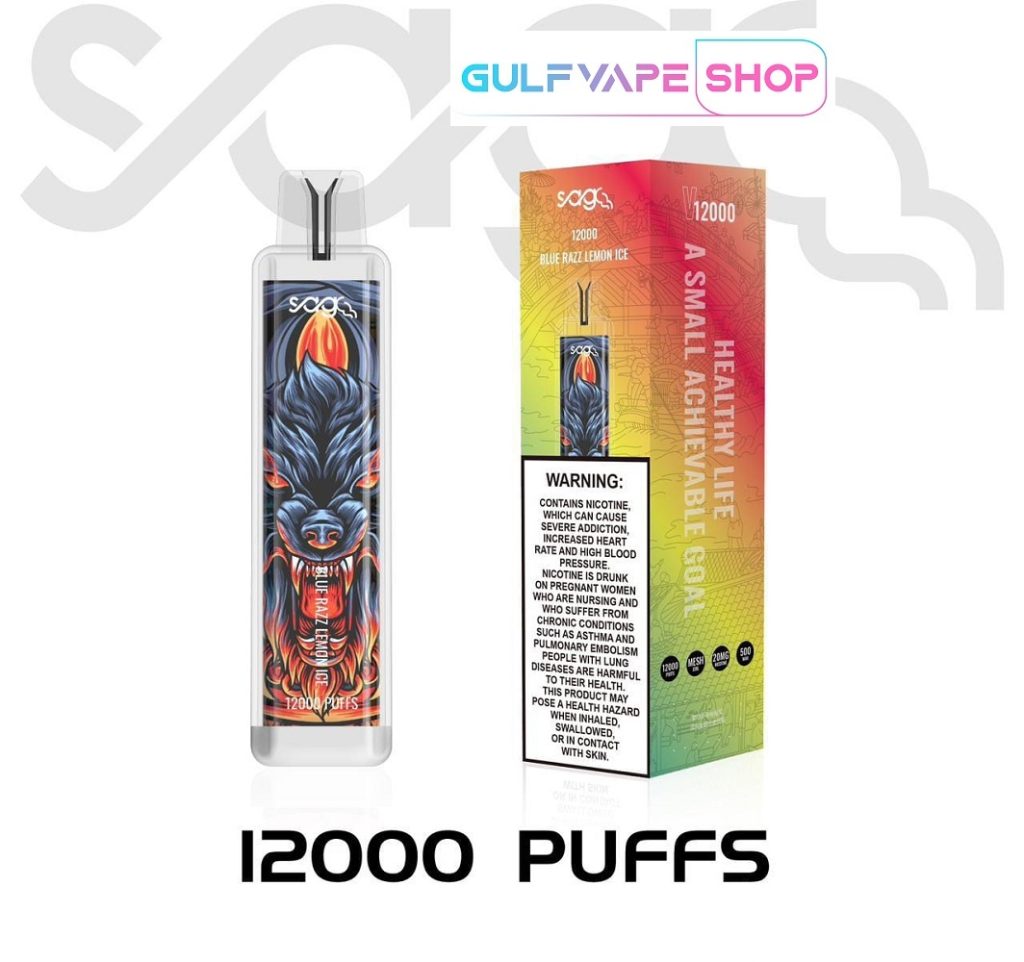 BEST SAGO 12000 PUFFS DISPOSABLE VAPE IN DUBAI