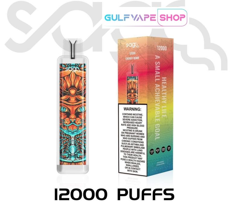 BEST SAGO 12000 PUFFS DISPOSABLE VAPE IN DUBAI